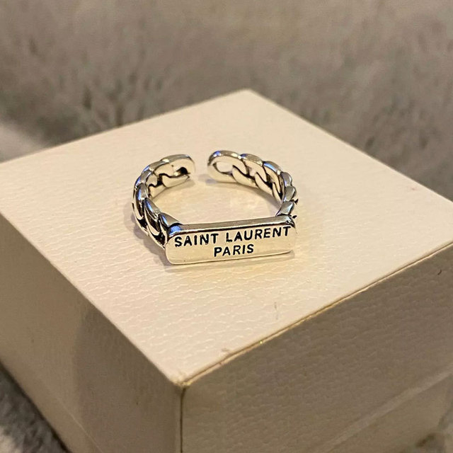 Best price for Vintage Ancient Silver Color Letter Smile Open Rings for ...