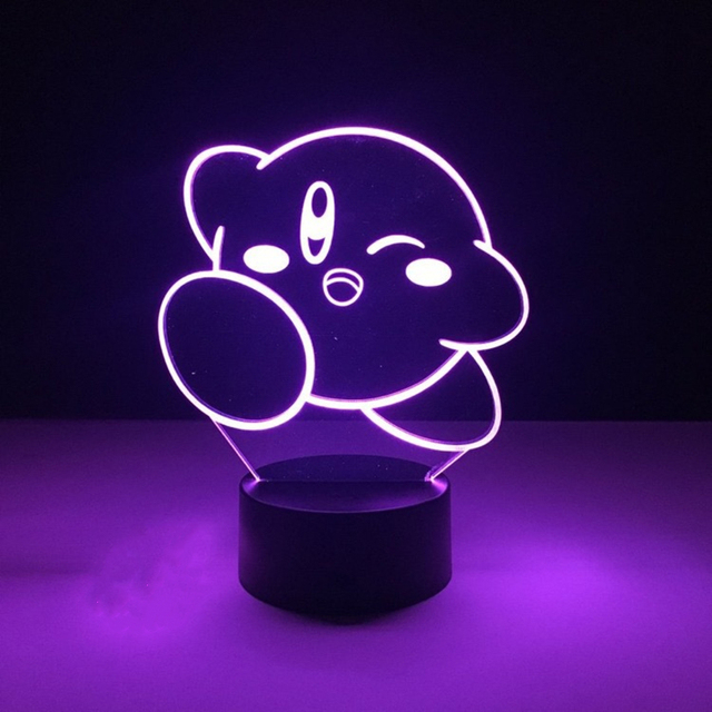 Best price for Cute Kirbys Video Game Figure Lamp Anime Gaming Room ...