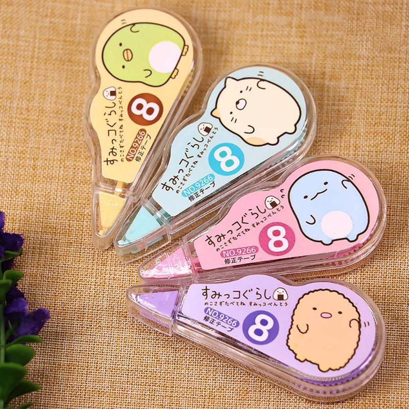 Best price for 4pcs/pack Kawaii White Out Corrector Correction Tape ...