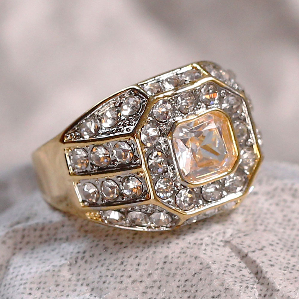Best price for Fashion White Zircon Crystal Ring For Fine Rings Punk ...