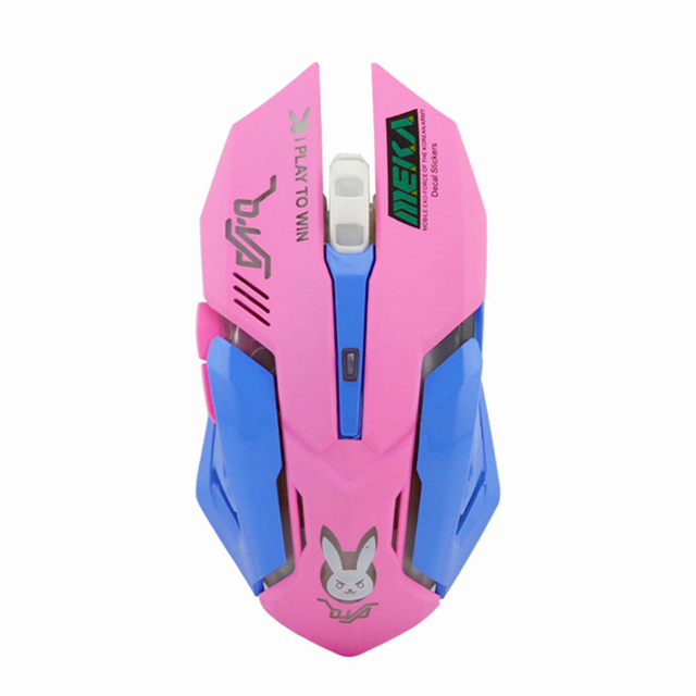 Best price for Pink Wireless Computer Gaming Mouse Rechargeable Optical ...