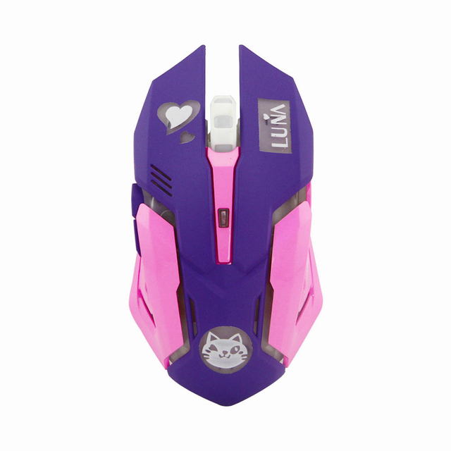 Best price for Pink Wireless Computer Gaming Mouse Rechargeable Optical ...