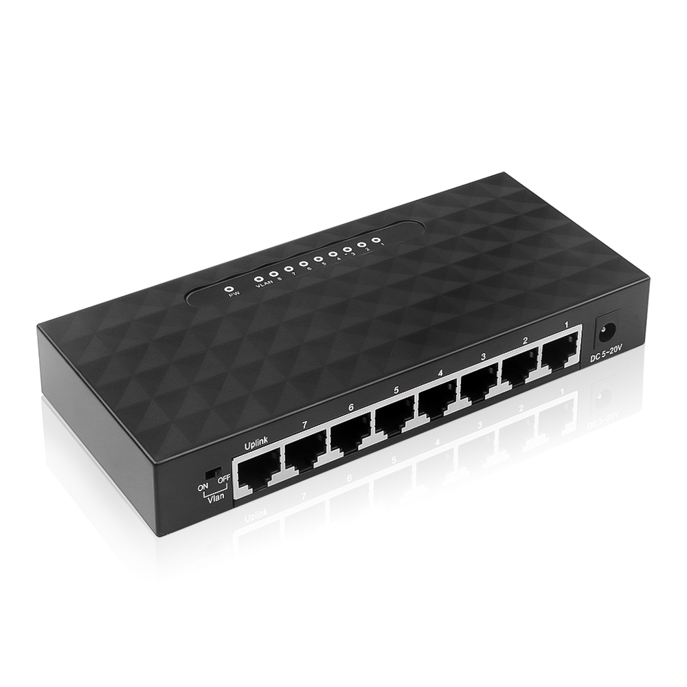 Best price for RJ45 8 Ports Gigabit Network Switch 10/100/1000M Base ...