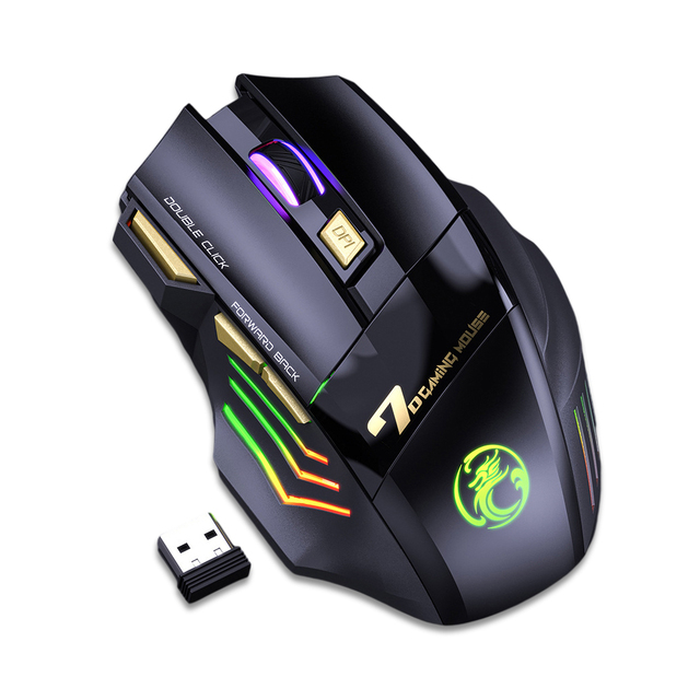 Black Friday Discounts for RGB Wireless Mouse 2.4Ghz Gamer Computer ...