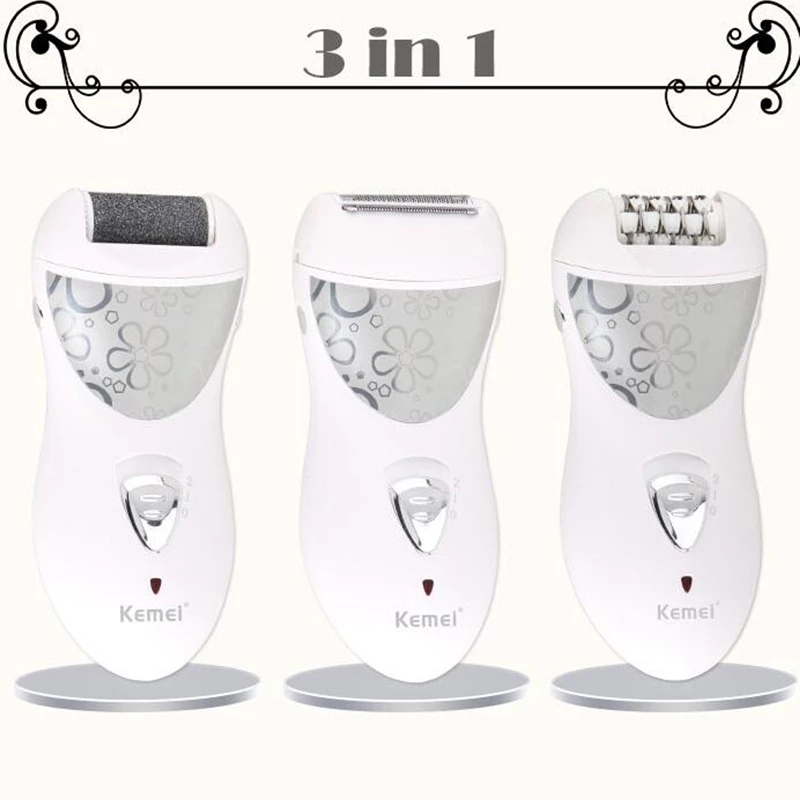 Best price for 3 In 1 Lady Epilator Hair Shaver Removal Foot Care ...