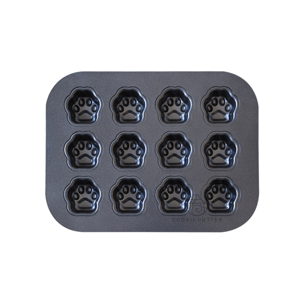 Best price for 12 Cavity Cat Head Shape Cake Mold Bread Mousse ...