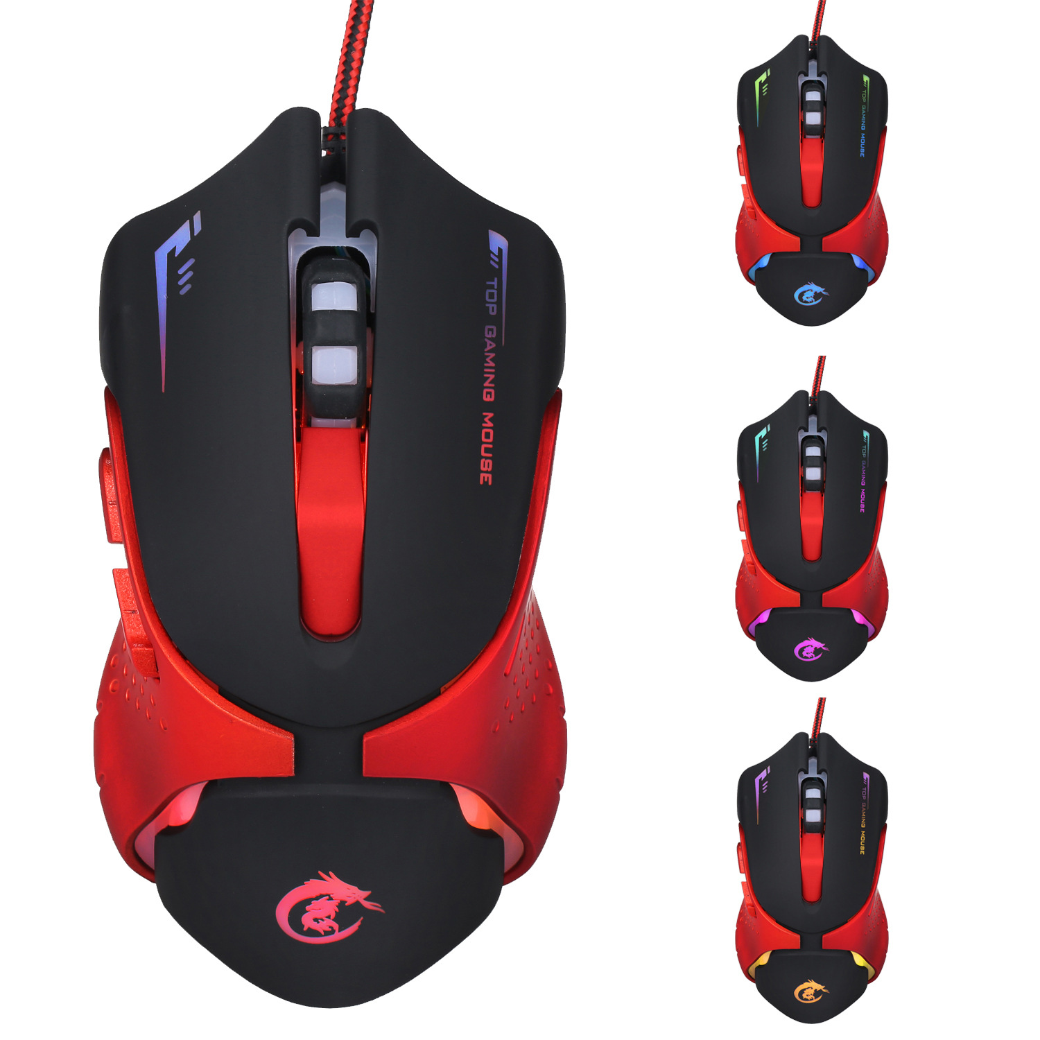 Best price for 3200DPI Gaming Mouse 6 Buttons LED Optical Professional ...