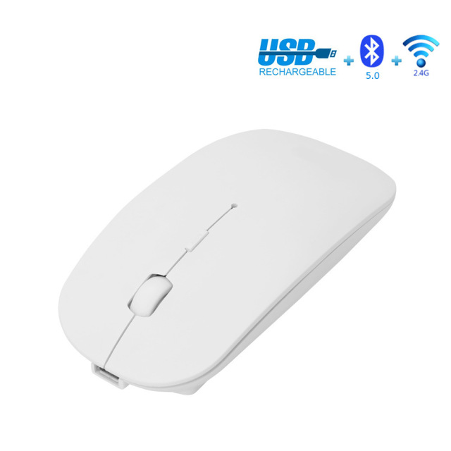 Best price for Bluetooth Wireless Mouse 2.4Ghz Rechargeable Mouse for ...