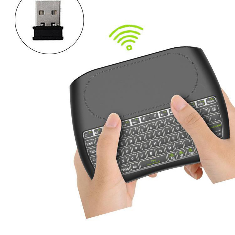 Best price for 2.4GHz Wireless Keyboard with Large TouchPad 7 Color ...