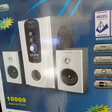 GOLDEN TECH SUBWOOFER HOME THEATRE SPEAKER SYSTEM-10,000 Watts ...