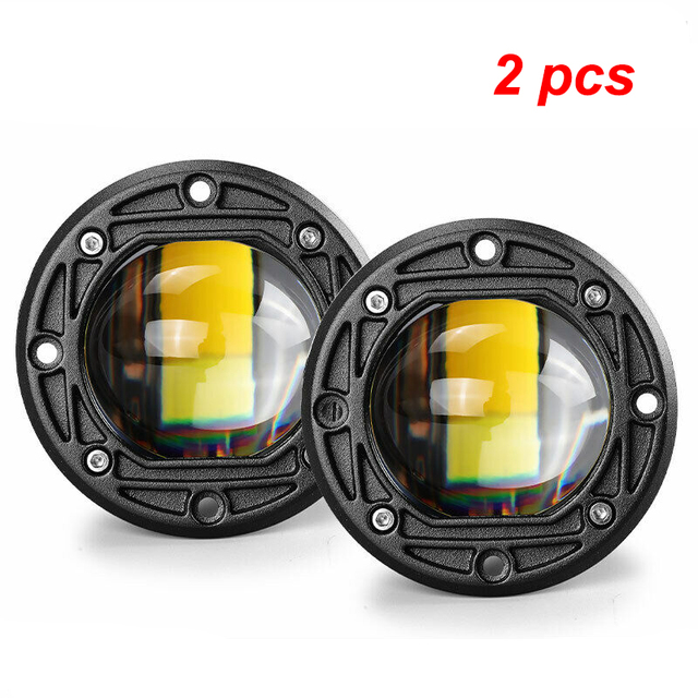 Best price for 2pc 12V 24V Flush Mount LED Pods Work Light Bar Offroad ...