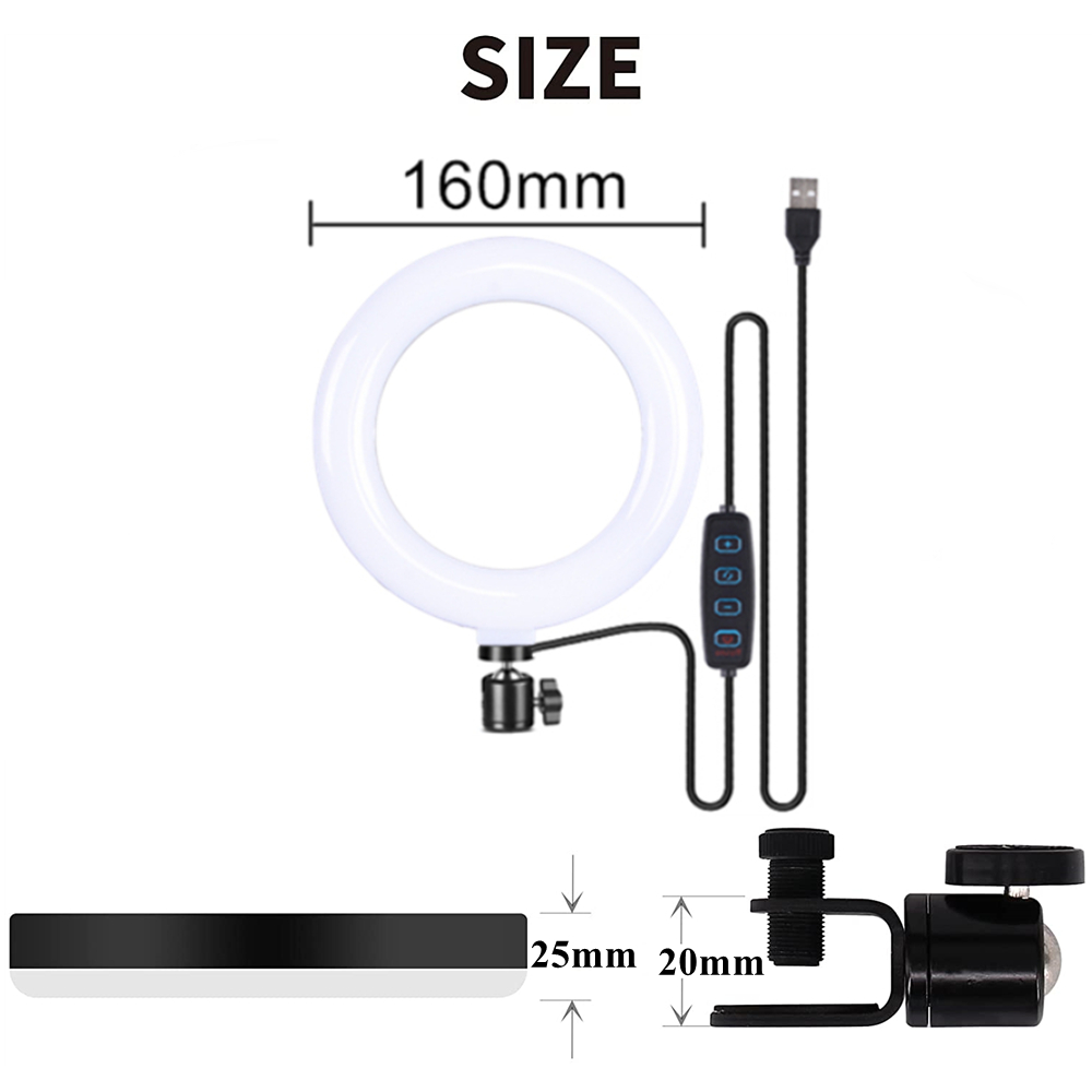 Best price for Ring Light LED Lamp Lighting With Clip On Laptop ...