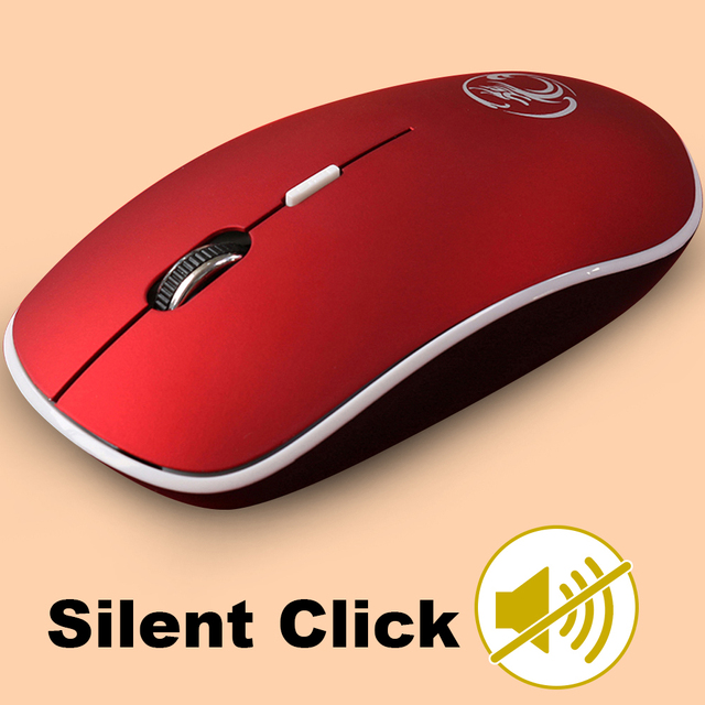 Best price for Silent Wireless Mouse PC Computer Mouse Gamer Ergonomic ...