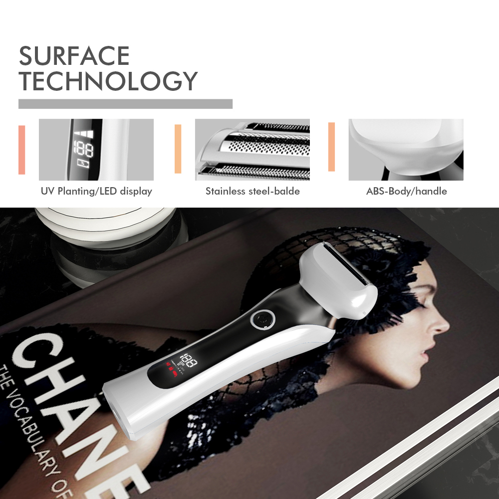 Best price for LED Lady's Shaver Set Multi-functional Blade Head USB ...