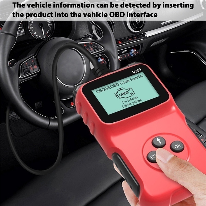 Best price for Upgraded V309 Car Fault Code Reader OBD2 Car Diagnostic ...