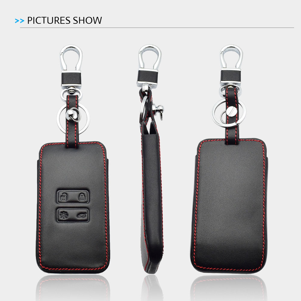Best price for Leather Car Key Cover For Renault Captur Koleos Kadjar ...