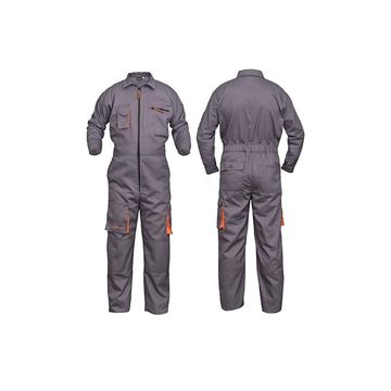 Unisex Grey Work Wear Overalls Gray S