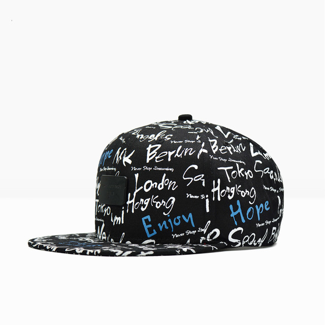 Best price for Full Close Letter Hip Hop Skull Cap Whole Closure Women ...