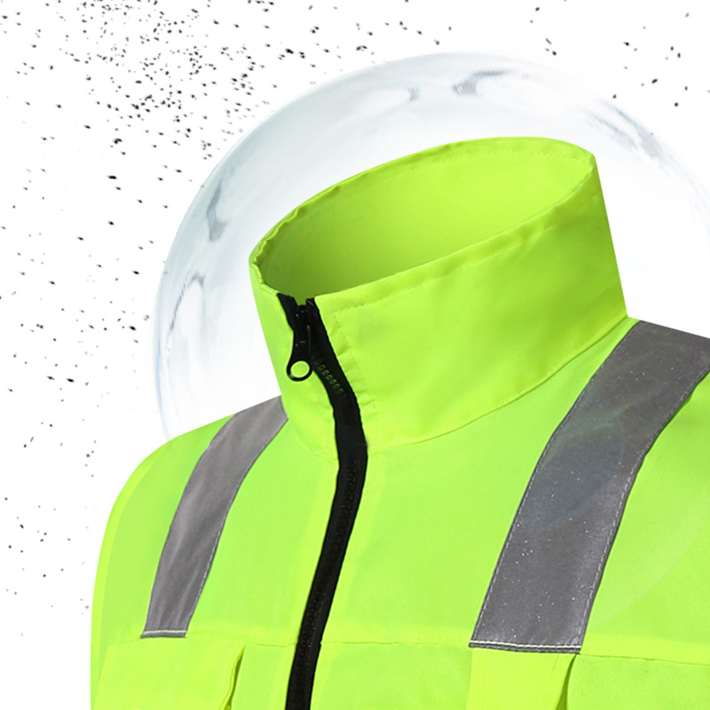 Best price for High Visibility Security Reflective Vest Pockets Design ...