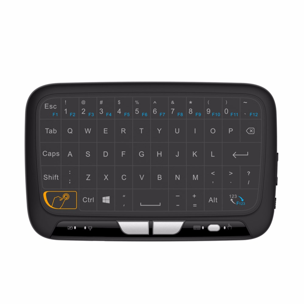 Best price for H18 Mini Wireless Keyboard Full Screen Large Touchpad ...
