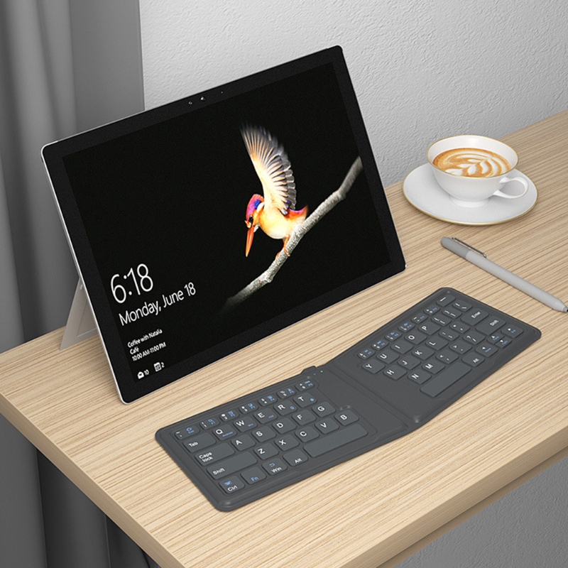Best price for 64 Keys Mini Wireless Foldable Keyboard Bluetooth ...