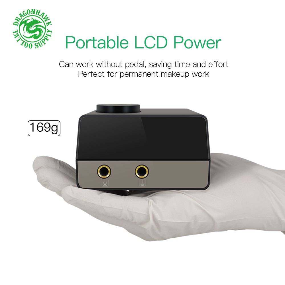 Best price for Professional Tattoo Power Mini Dragonhawk Portable LCD ...