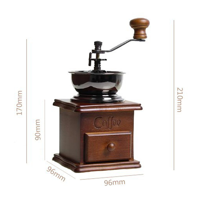 Best price for Vintage Manual Coffee Grinder, Antique Cast Iron Hand ...