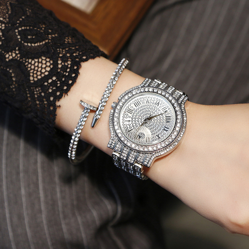 Best price for Women Watches Steel Band Roman Face Watch Foreign Trade ...