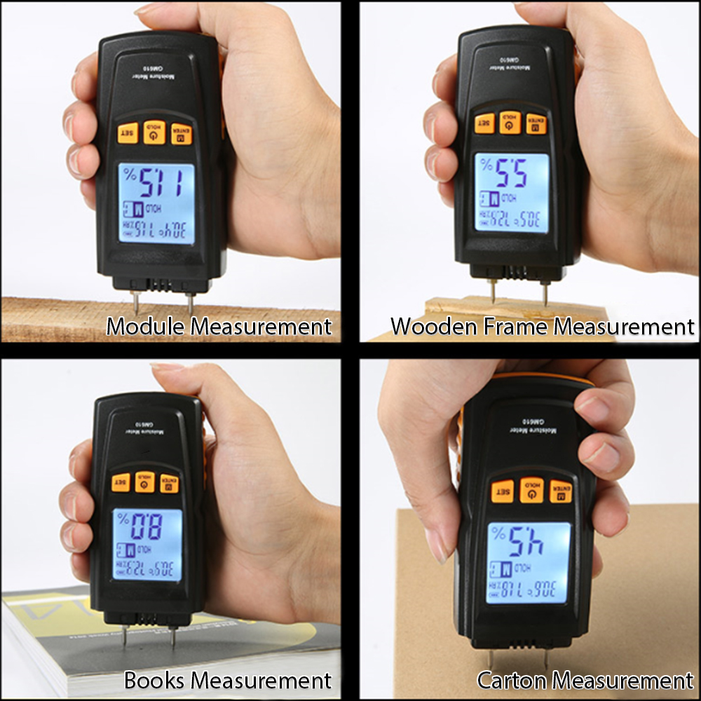 Best price for Wood Moisture Tester GM610 Needle Type Wood Hygrometer ...