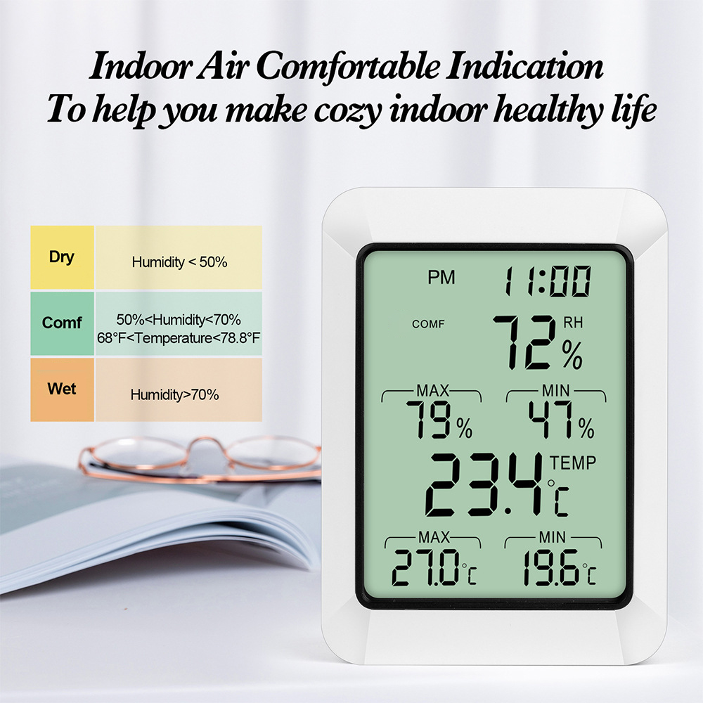 Best price for 3.9-inch Digital Temperature & Humidity Meter with Max ...