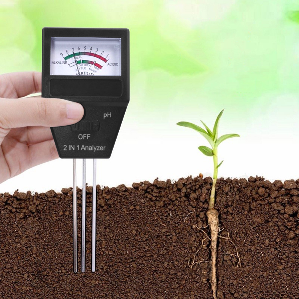 Best price for 2 in 1 Soil PH Fertility Analyzer Pointer Type Soil ...