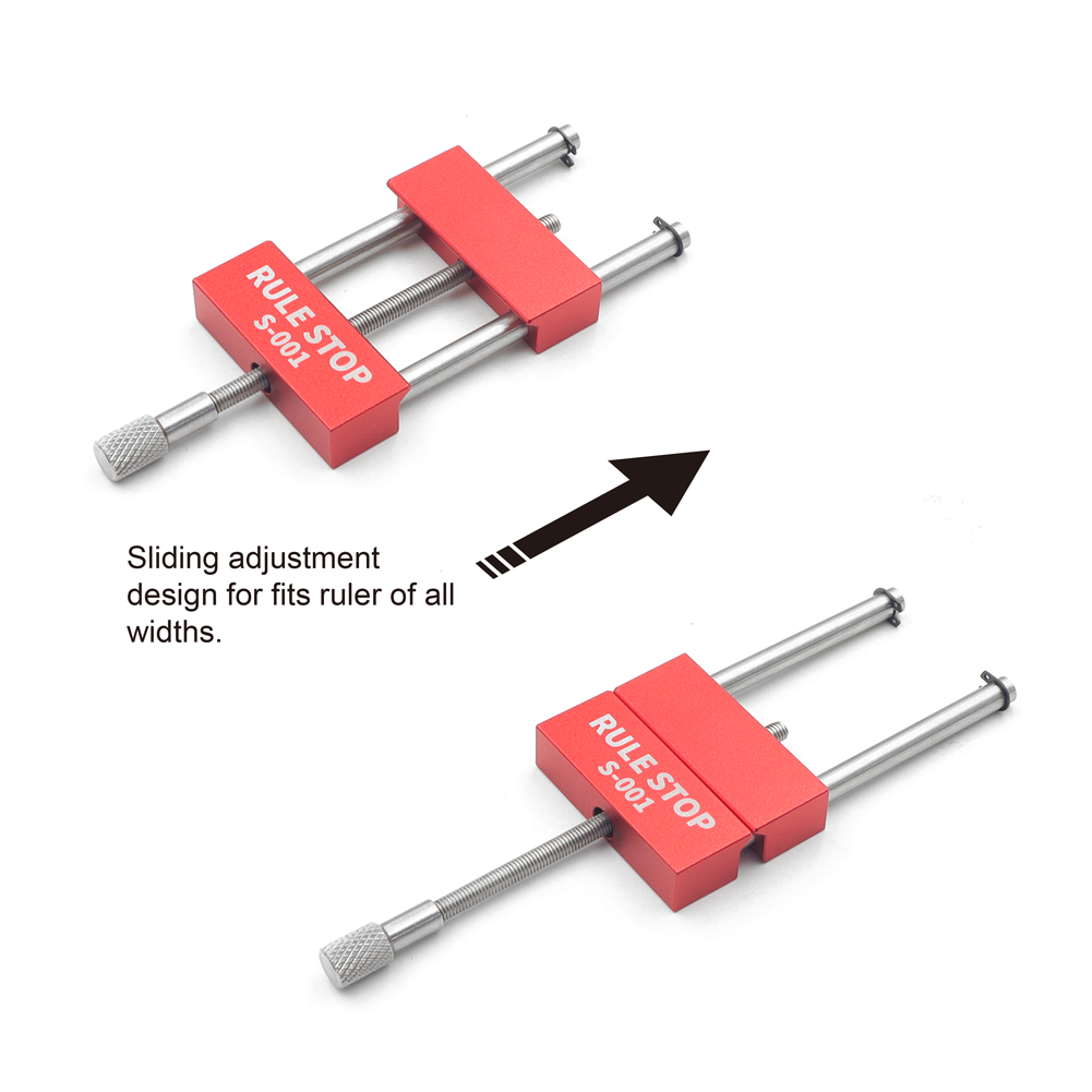Best price for Scribing Ruler Stop Position Adjustable Scale Ruler ...