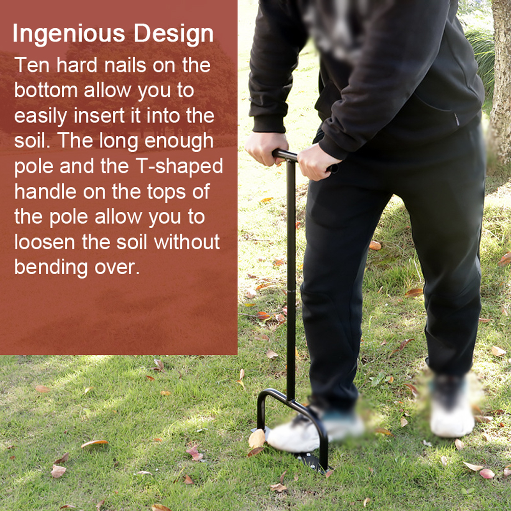 Best price for Handheld Standing Type Multi-spike Lawn Soil Scarifier ...