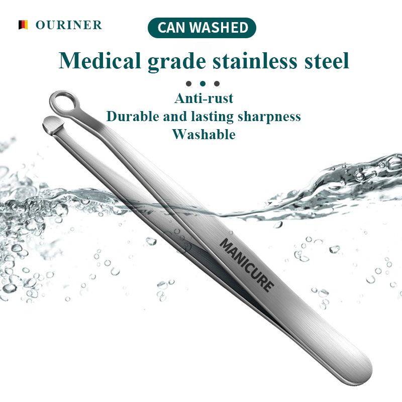 Best price for Universal Nose Hair Trimming Tweezers Round Head Nose ...