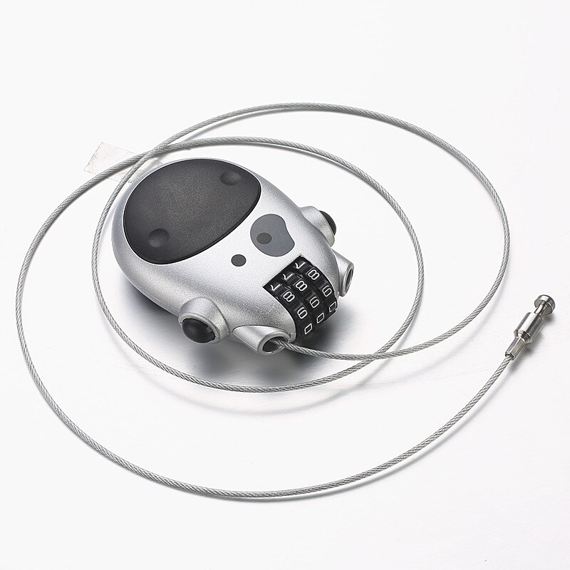 Best price for Cartoon cow telescopic wire rope Universal Password Lock ...