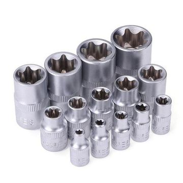 Ingco 14pcs E-Type Socket Set Silver