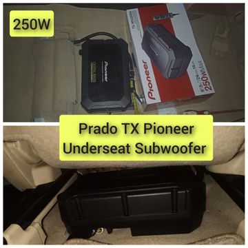 PRADO TX PIONEER UNDERSEAT SUBWOOFER Black