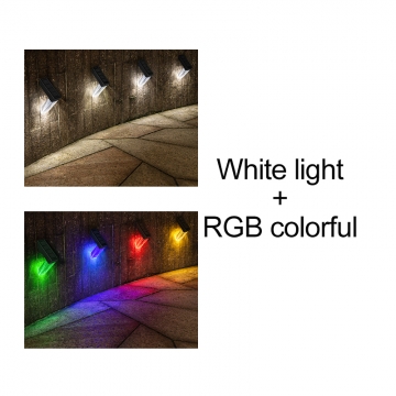 LED Solar Right-angle Lamp Outdoor Garden Open-air Wall Lights ...