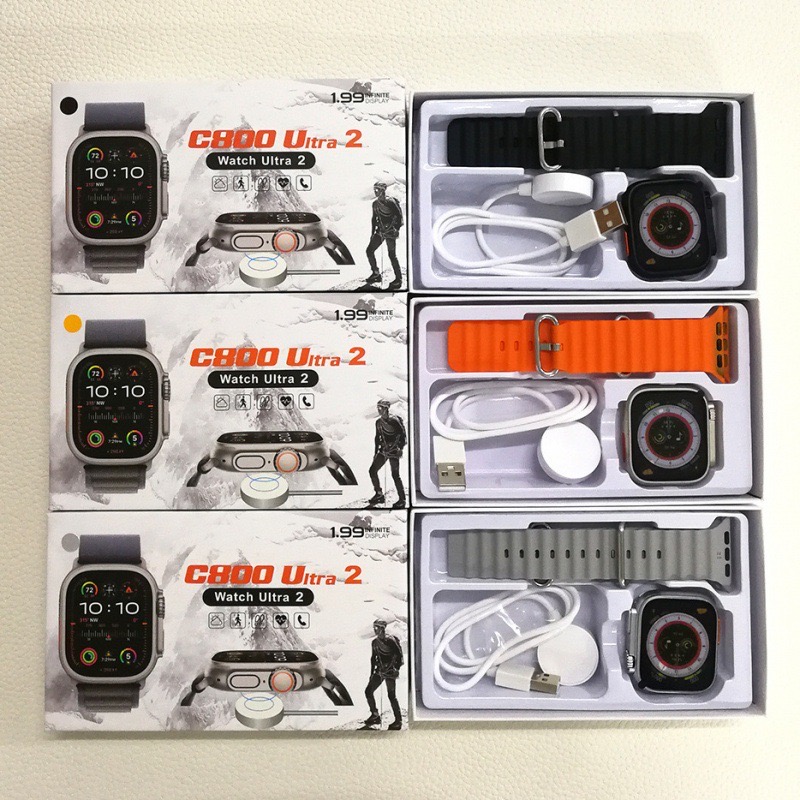 Best price for C800 Ultra 2 Smart Watch 1.99 inch Touch Screen Heart ...